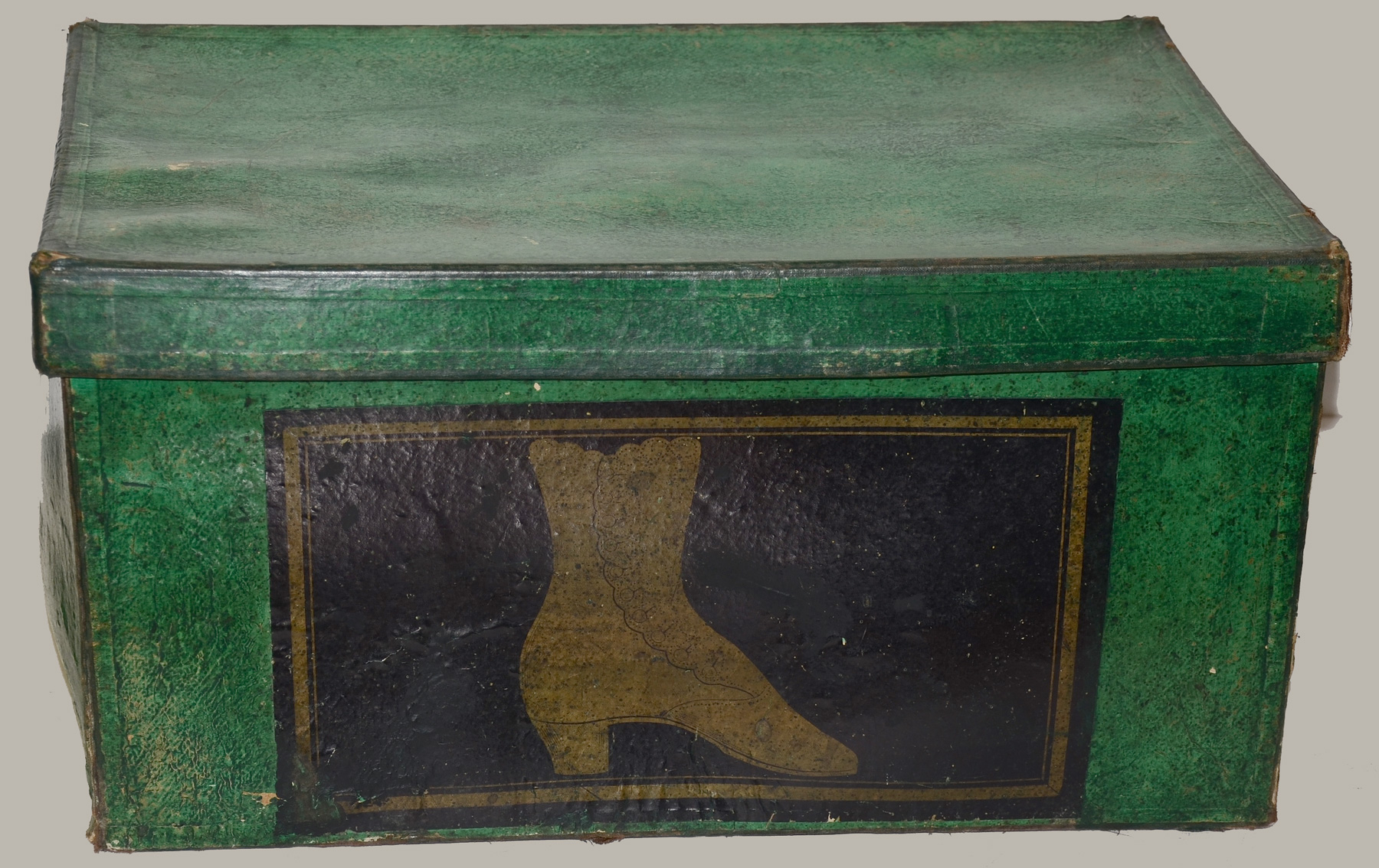 1890s SHOE BOX FROM BALTIMORE STORE — Horse Soldier