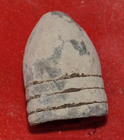 FIRED US .69 CAL. MINIE BALL RECOVERED ON LITTLE ROUND TOP, GETTYSBURG ...