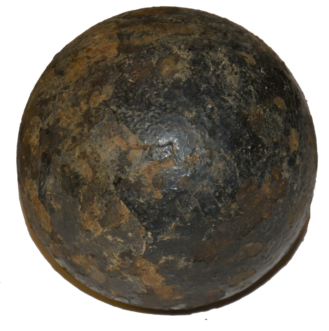 12-PDR. SPHERICAL BORMANN SHELL FROM SOLDIERS NATIONAL MUSEUM (CHARLIE ...