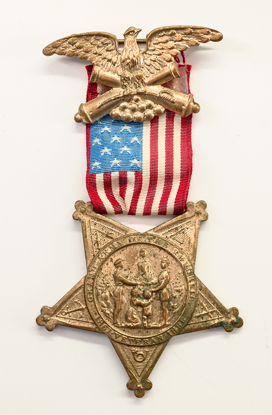 GAR MEMBERSHIP BADGE — Horse Soldier