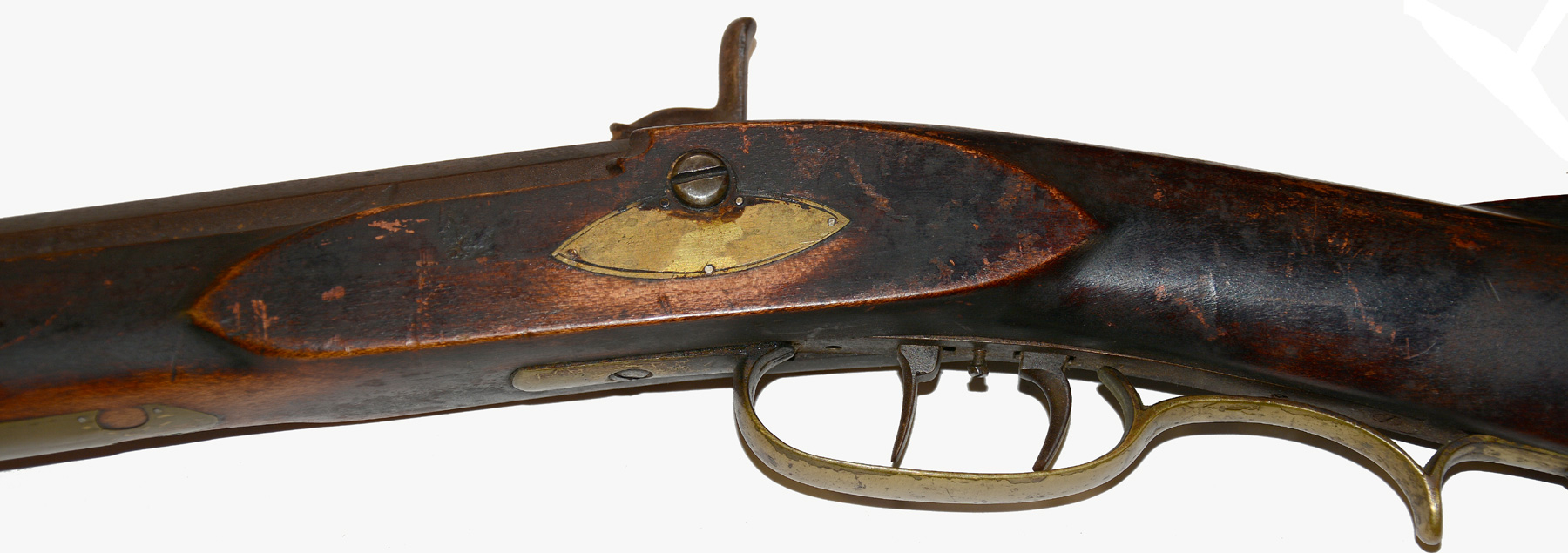 PENNSYLVANIA RIFLE WITH GOLCHER LOCK, LIKELY JAMES H. JOHNSTON — Horse ...