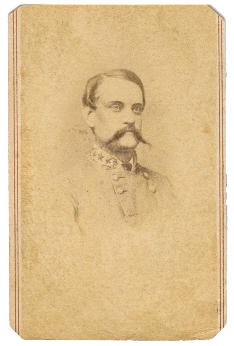 CDV OF C.S. GENERAL BRECKINRIDGE — Horse Soldier