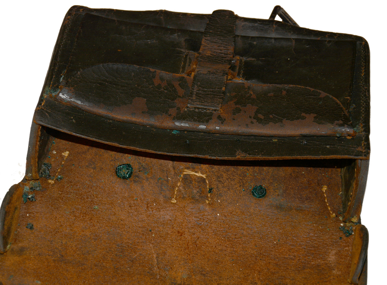 U.S. PATTERN 1861 CARTRIDGE BOX AND PLATE — Horse Soldier