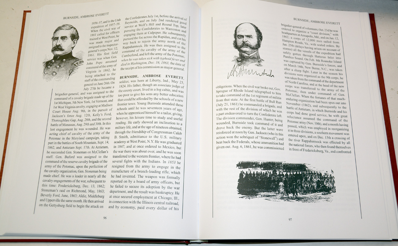THREE VOLUME SET OF “ENCYCLOPEDIA OF CIVIL WAR BIOGRAPHIES” FROM THE ...