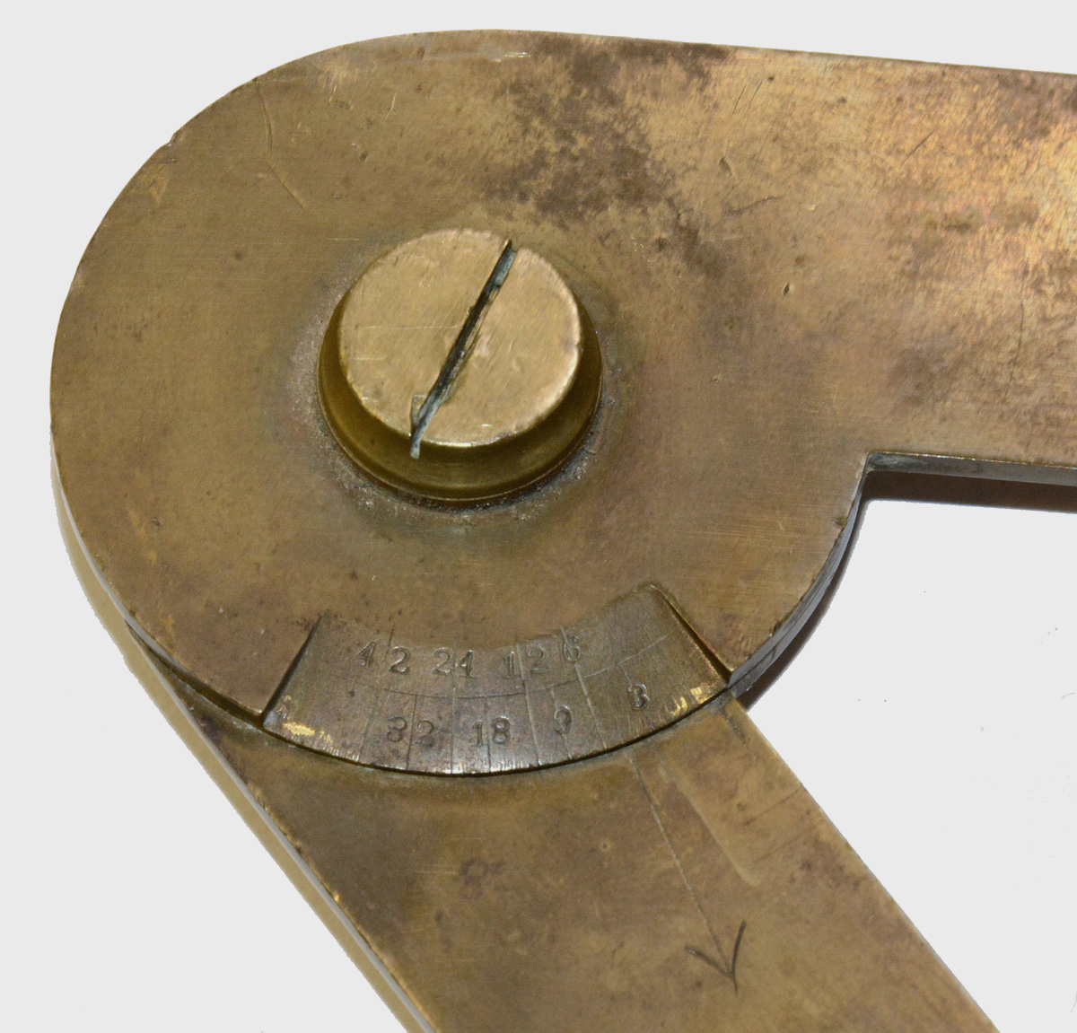 CIVIL WAR WATERVLIET ARSENAL MARKED ARTILLERY CALIPERS — Horse Soldier