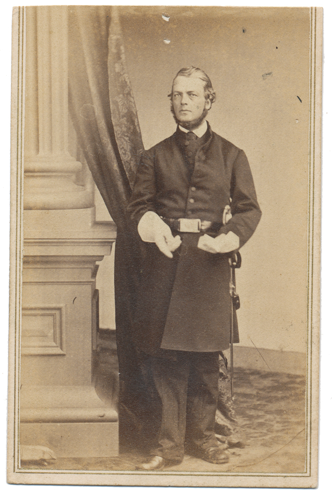 CDV OF CHAPLAIN JAMES G. SHINN, 23RD PA INFANTRY, BIRNEY’S ZOUAVES ...