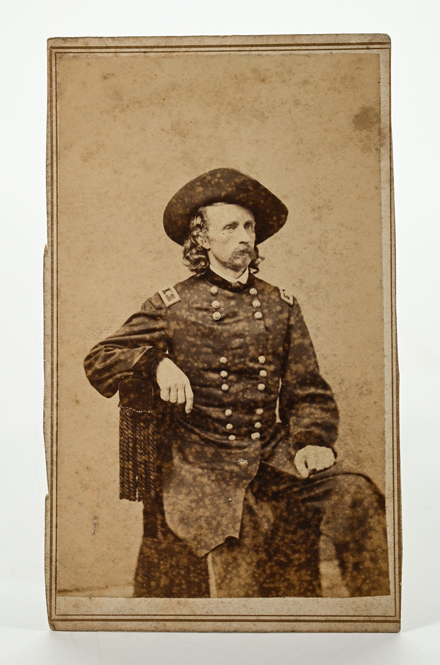 ON CUSTER’S ESCORT! WILLIAM WATLINGTON, 3rd INDIANA CAVALRY, THIRD ...