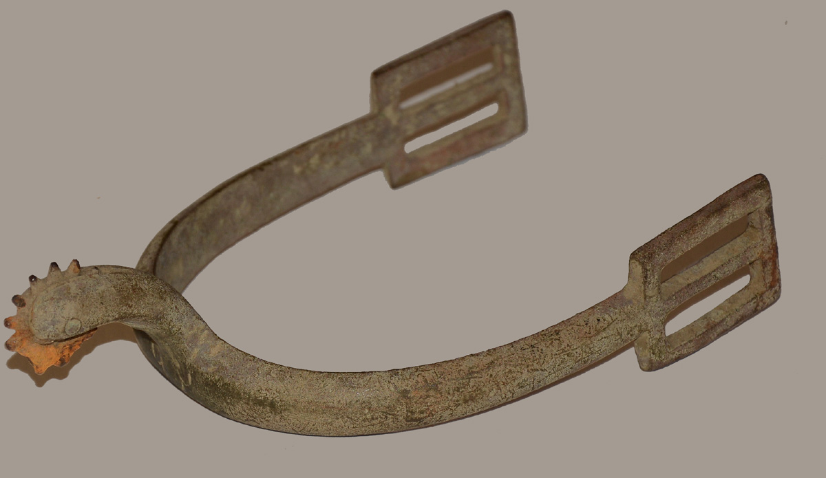 M1859 CAVALRY SPUR FROM FREDERICKSBURG — Horse Soldier