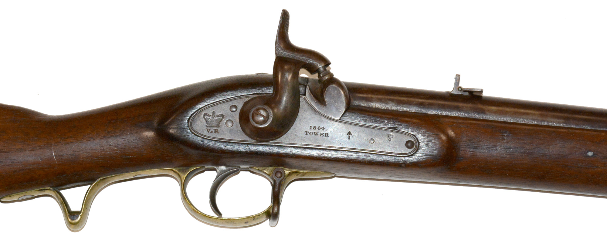 1864 DATED BRUNSWICK RIFLE — Horse Soldier