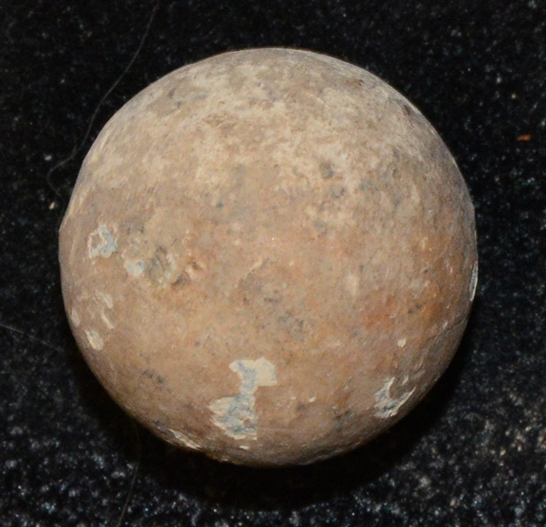 DROPPED CONFEDERATE .69 CALIBER ROUND MUSKET BALL BALL RECOVERED AT CS ...