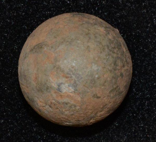 DROPPED CONFEDERATE .69 CALIBER ROUND MUSKET BALL BALL RECOVERED AT CS ...