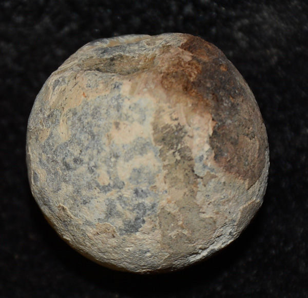 DROPPED CONFEDERATE .69 CALIBER ROUND MUSKET BALL BALL RECOVERED AT CS ...