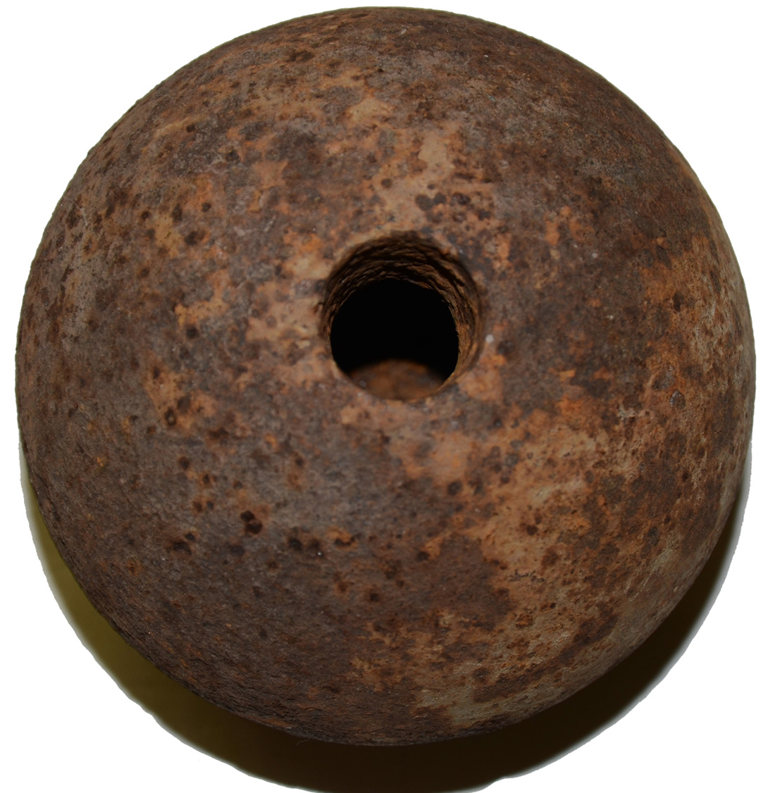 CS 4.52 INCH 12 POUNDER SPHERICAL SHELL FOUND AT GETTYSBURG — Horse Soldier