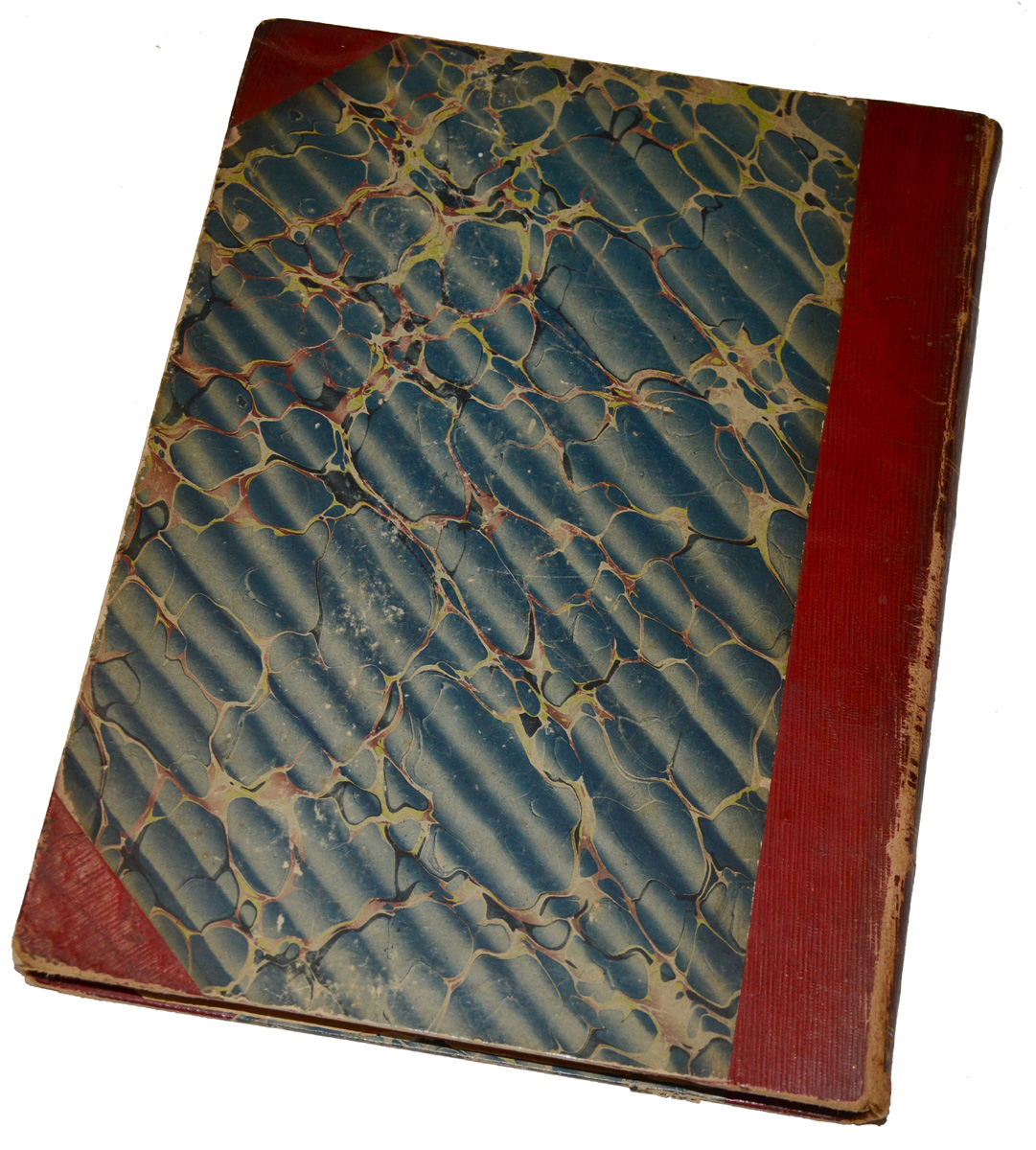 BOUND COPY OF “THE MILITARY GAZETTE” FOR 1861 – WITH PERIOD HANDWRITTEN ...