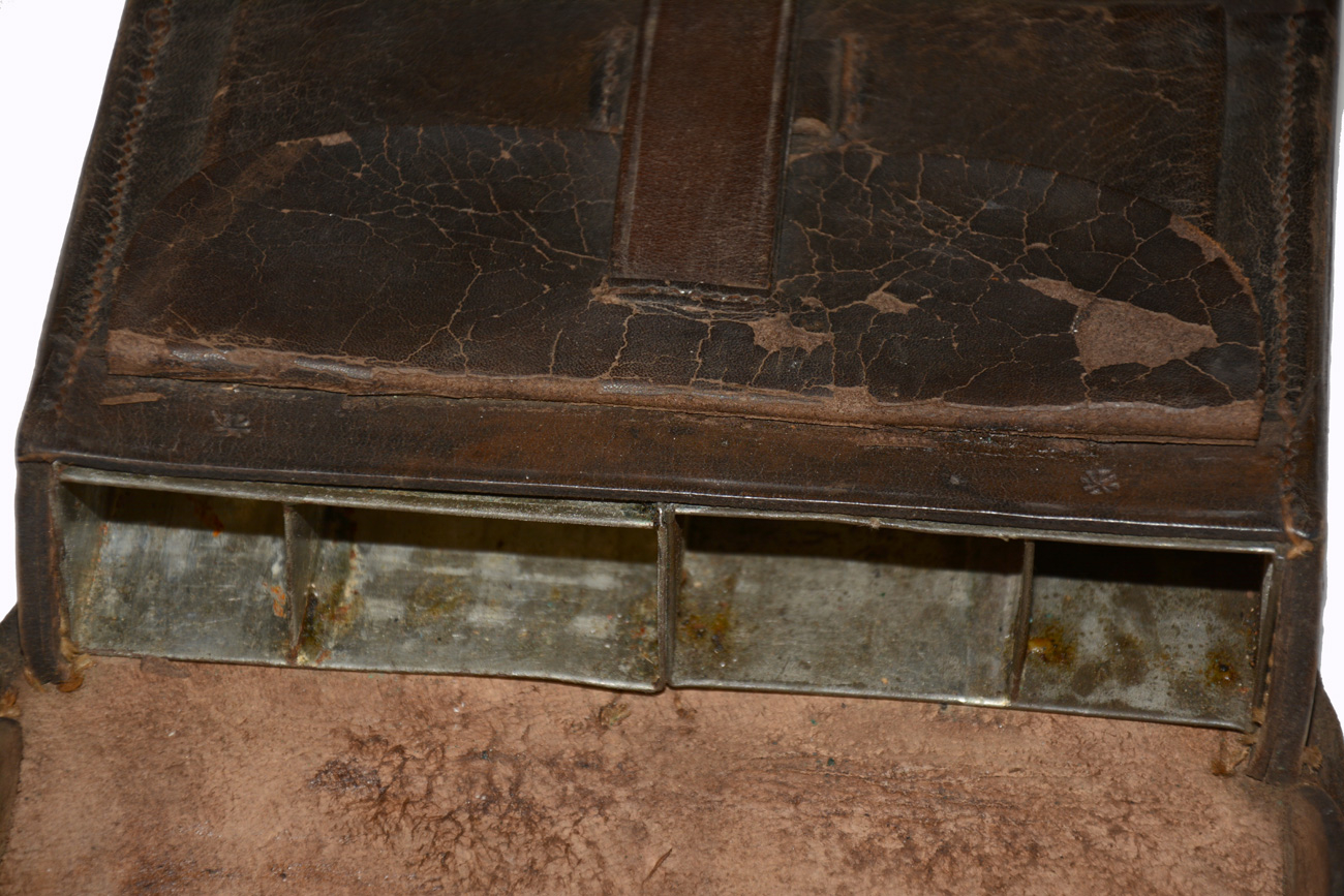 US MAKER MARKED & INSPECTED PATTERN 1864 CARTRIDGE BOX — Horse Soldier