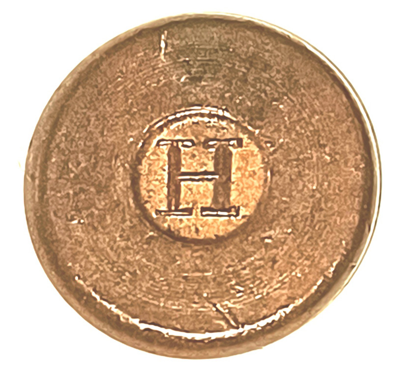 WINCHESTER .44 HENRY RIMFIRE CARTRIDGE, FLAT TOP, LONG CASE, "H ...