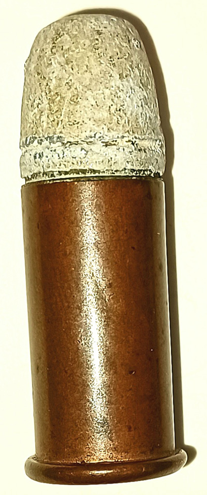 WINCHESTER .44 HENRY RIMFIRE CARTRIDGE, FLAT TOP, LONG CASE, "H ...