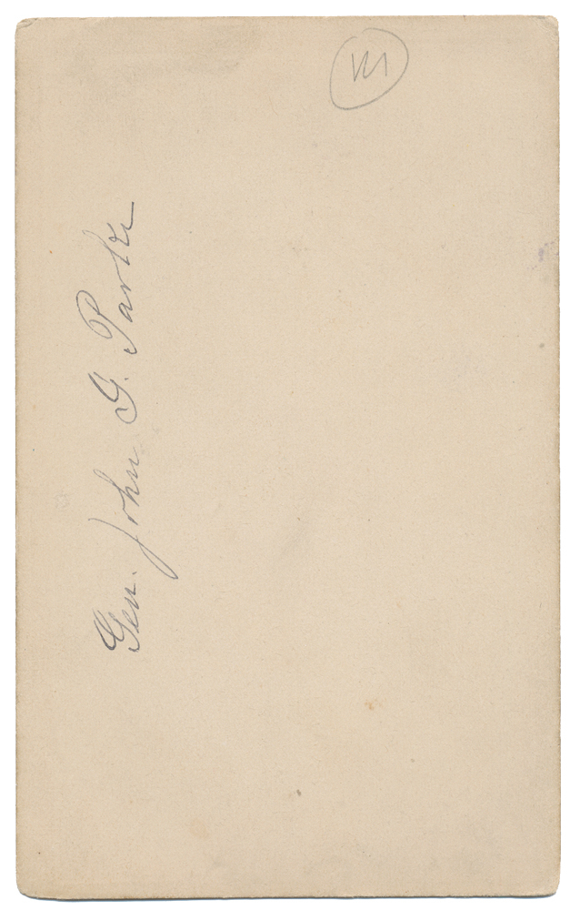 BUST VIEW OF UNION MAJOR GENERAL JOHN G. PARKE — Horse Soldier