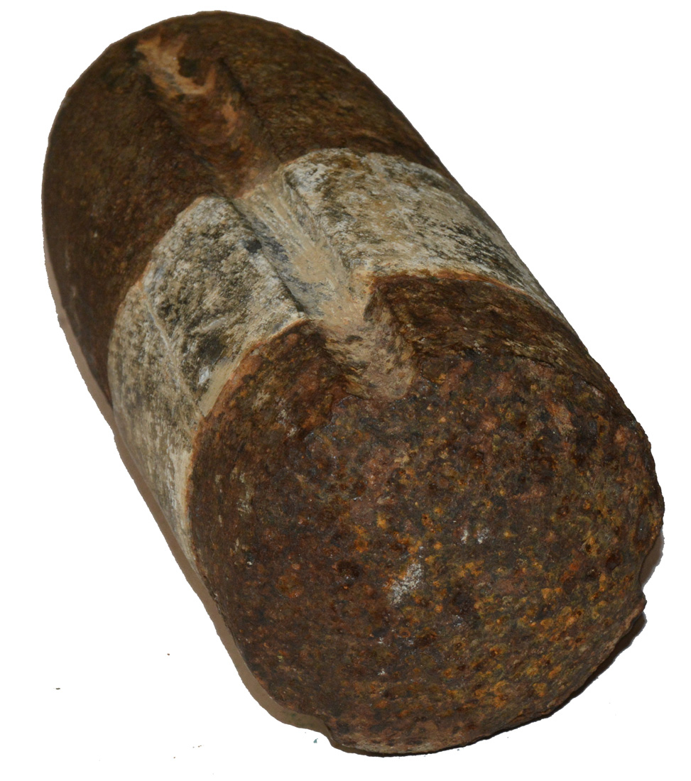 3” HOTCHKISS SHELL FROM SOLDIERS NATIONAL MUSEUM (CHARLIE WEAVER MUSEUM ...