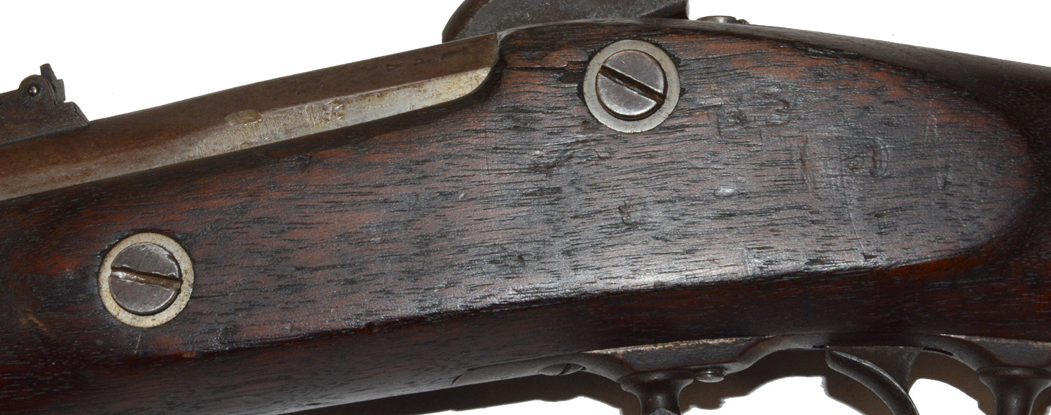 SCARCE 1860-DATED SPRINGFIELD M1855 RIFLE MUSKET WITHOUT PATCHBOX ...