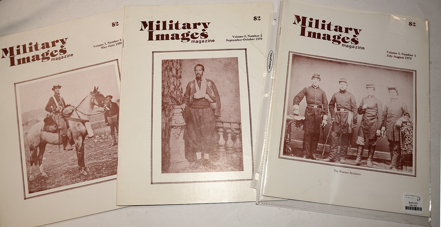 SMALL LOT OF MILITARY IMAGES MAGAZINE TO INCLUDE VOLUME 1 NUMBER 1 ...
