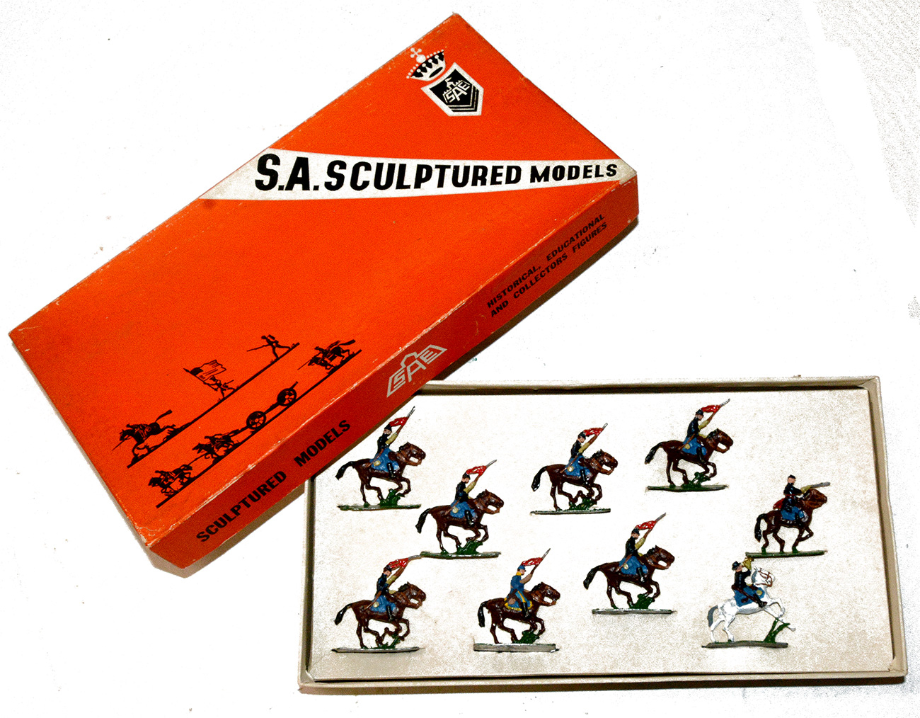 COMPLETE SET OF SAE HANDPAINTED FIGURES FROM THE 1950’S/60’S IN THE ...