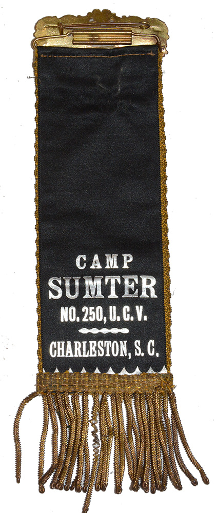 UCV CAMP SUMTER REVERSIBLE CAMP AND MOURNING RIBBON — Horse Soldier