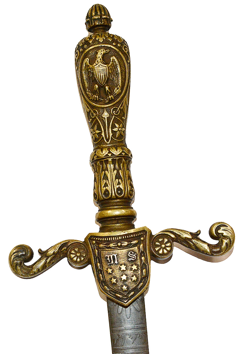 SCHUYLER, HARTLEY AND GRAHAM M1840 MEDICAL STAFF SWORD INSCRIBED TO ...