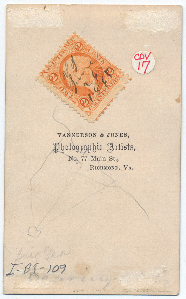 DATED BUST VIEW OF CONFEDERATE GENERAL JAMES DEARING – RARE IMAGE ...