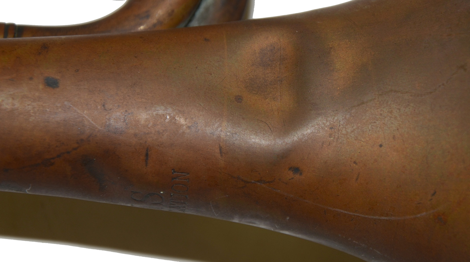 U.S. REGULATION BUGLE, CIRCA 1920’S-1940’S — Horse Soldier