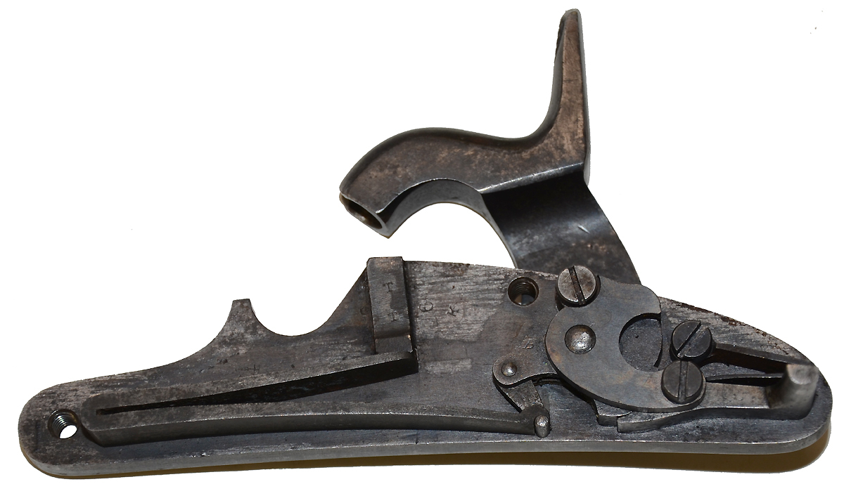MODEL 1861 SPRINGFIELD RIFLE MUSKET LOCK, DATED 1862, VERY NICE ...