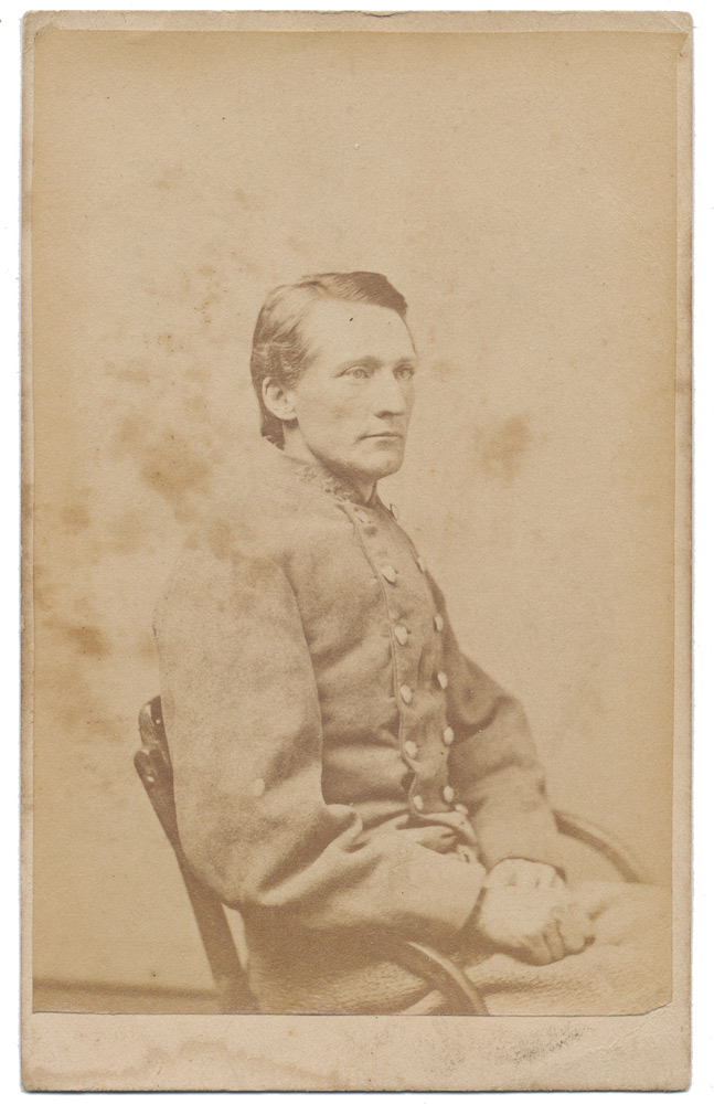 WAR-TIME VIEW OF COLONEL JOHN S. MOSBY IN CONFEDERATE UNIFORM ...