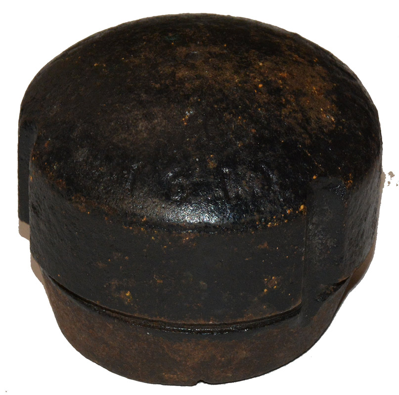 BASE CUP FROM U.S. 3” HOTCHKISS ARTILLERY SHELL FROM THE MOLLUS ...