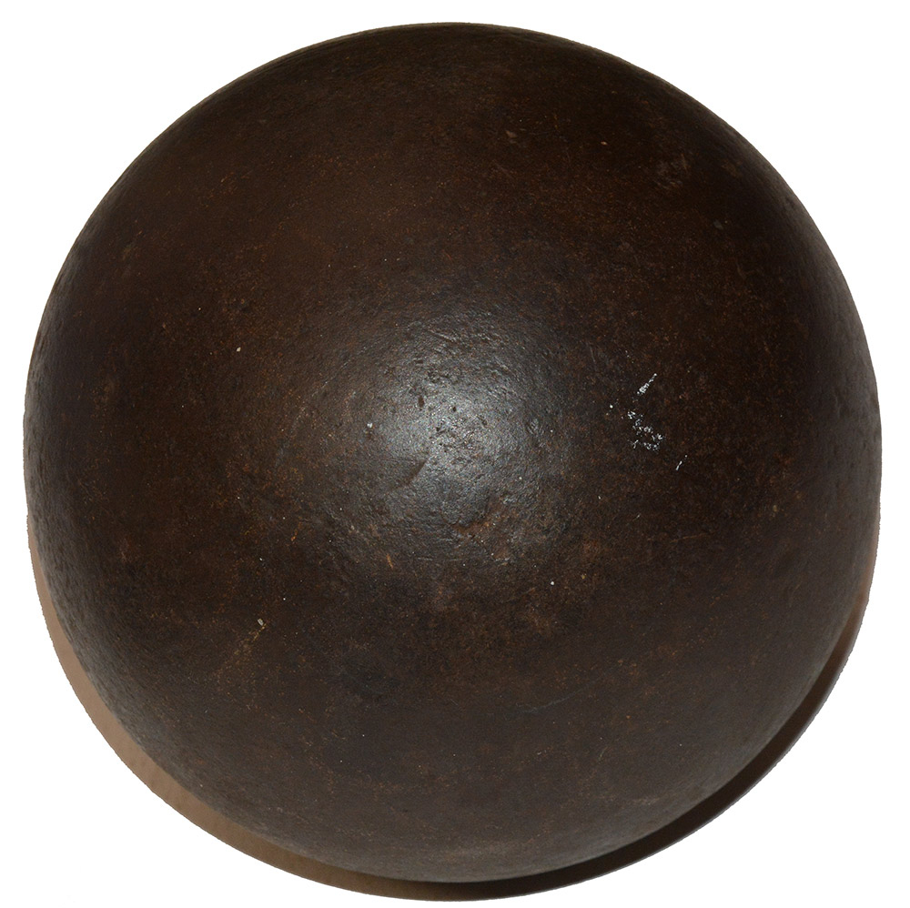 CS 4.52” 12LB BORMANN FUSE SPHERICAL SHELL FROM GETTYSBURG — Horse Soldier