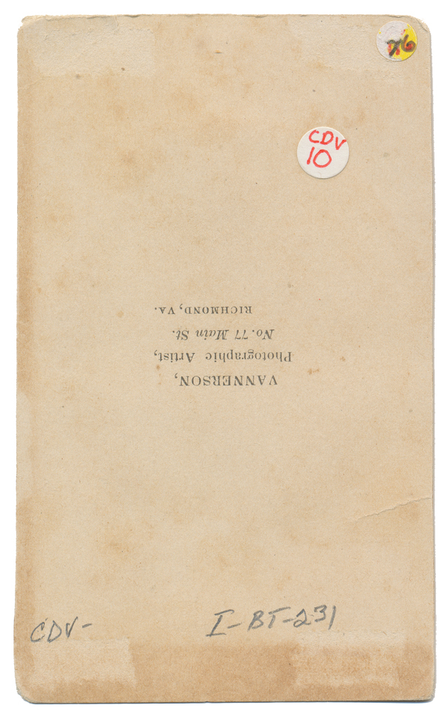 BUST VIEW OF “OLD ALLEGHENY” EDWARD JOHNSON AS A CONFEDERATE GENERAL ...