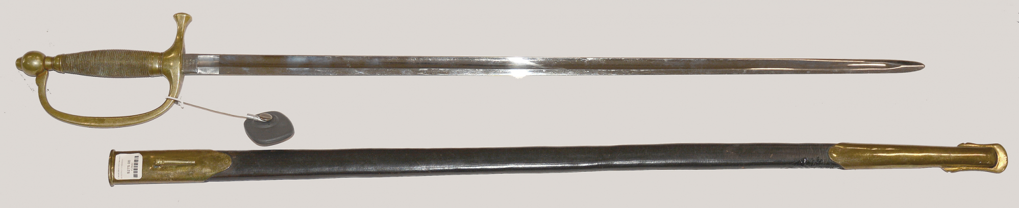 MODEL 1840 MUSICIAN’S SWORD BY AMES WITH REPRO SCABBARD — Horse Soldier