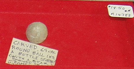 CARVED .69 CAL ROUND BALL — Horse Soldier