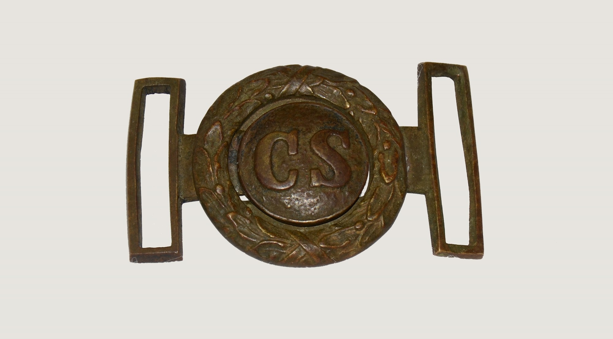 RELIC TWO PIECE CS BUCKLE FROM WINCHESTER, VA — Horse Soldier