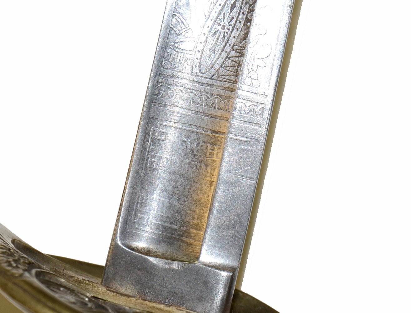 SILVER-GRIPPED HORSTMANN M1850 FOOT OFFICER’S SWORD WITH METAL SCABBARD ...