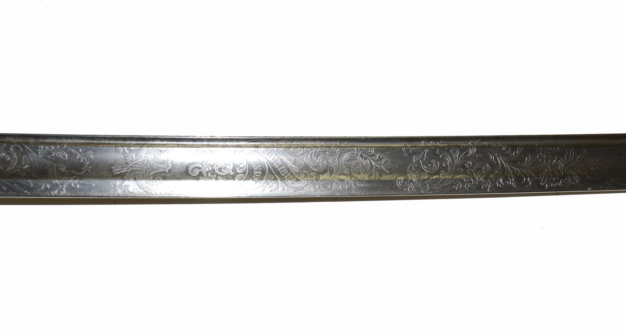 SILVER-GRIPPED HORSTMANN M1850 FOOT OFFICER’S SWORD WITH METAL SCABBARD ...