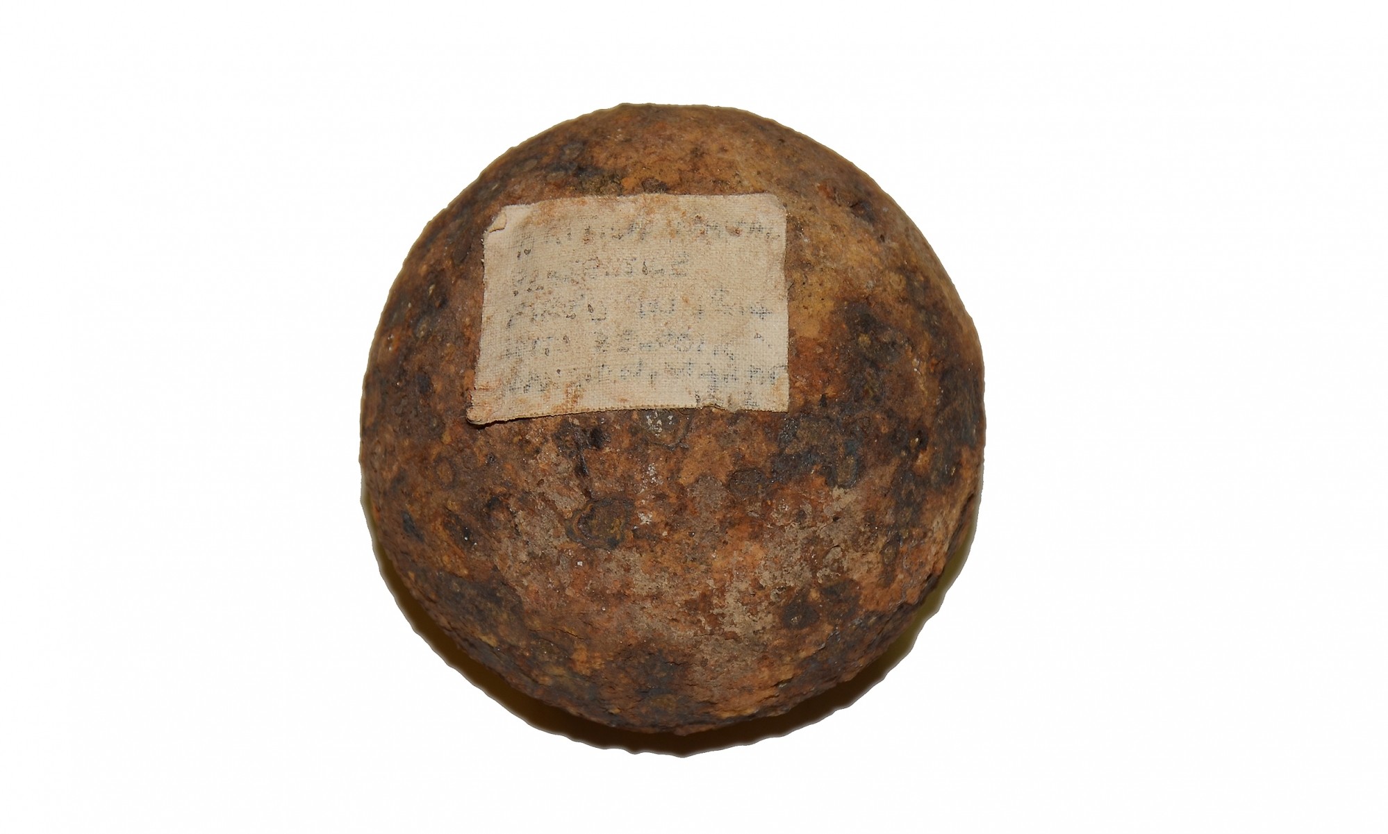 REVOLUTIONARY WAR BRITISH CANNON BALL - BILL GAVIN COLLECTION — Horse ...