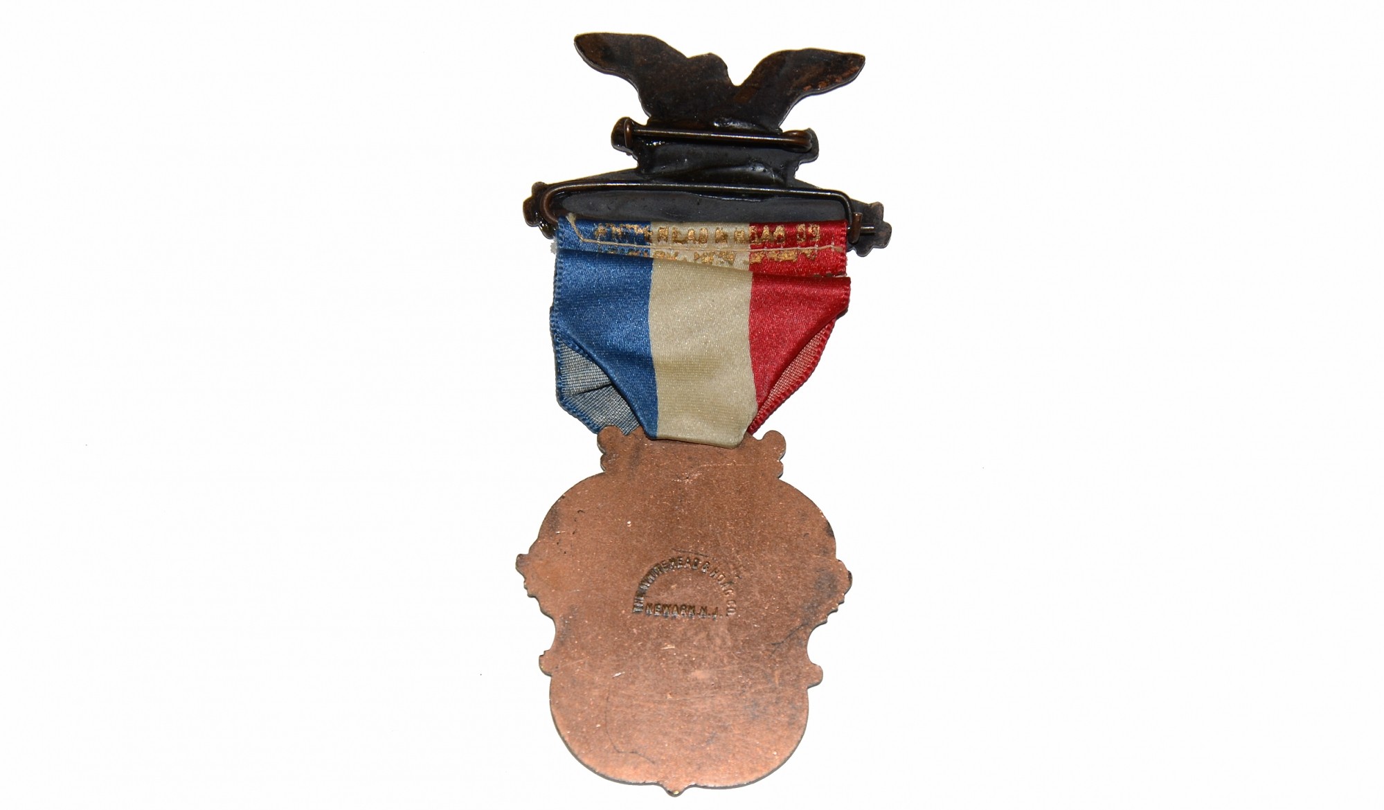 1914 DEPARTMENT OF IOWA GAR MEDAL — Horse Soldier