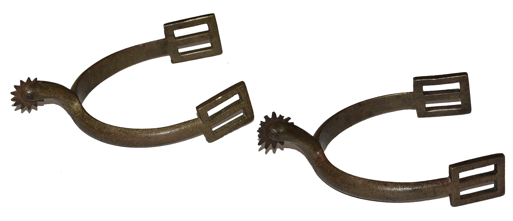 PAIR OF BRASS US CAVALRY SPURS — Horse Soldier