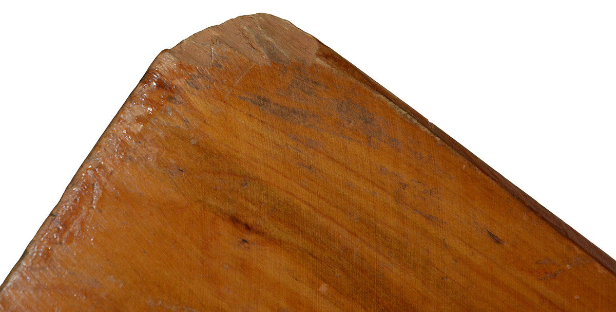 GETTYSBURG SOUVENIR CEDAR WOOD TOMAHAWK FROM THE JENNIE WADE HOUSE GIFT ...