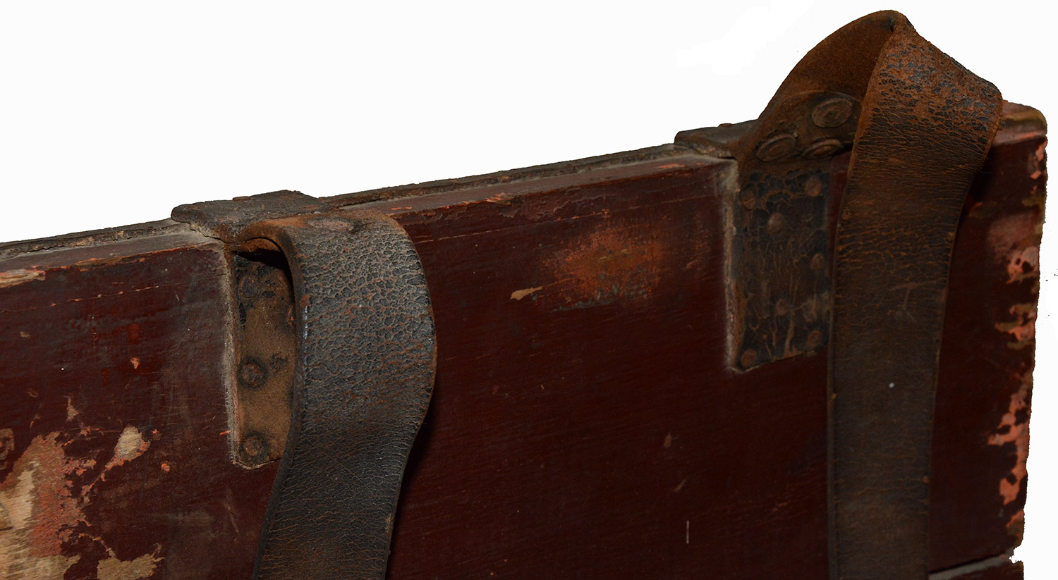 VERY ATTRACTIVE ITINERANT PEDDLAR, PAINTER, OR CARPENTER’S PAINTED WOOD ...