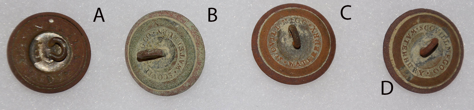 SELECTION OF US GENERAL SERVICE EAGLE BUTTONS FROM THE BREAM COLLECTION ...