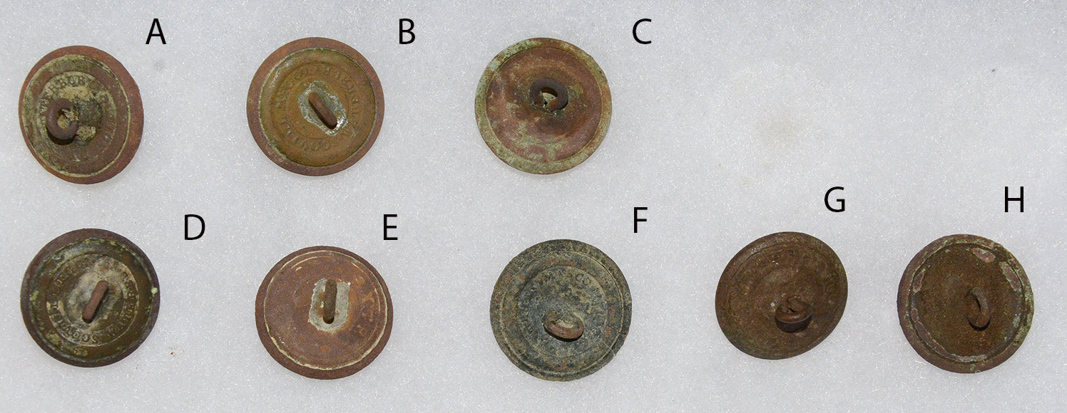 SELECTION OF US GENERAL SERVICE EAGLE BUTTONS FROM THE BREAM COLLECTION ...
