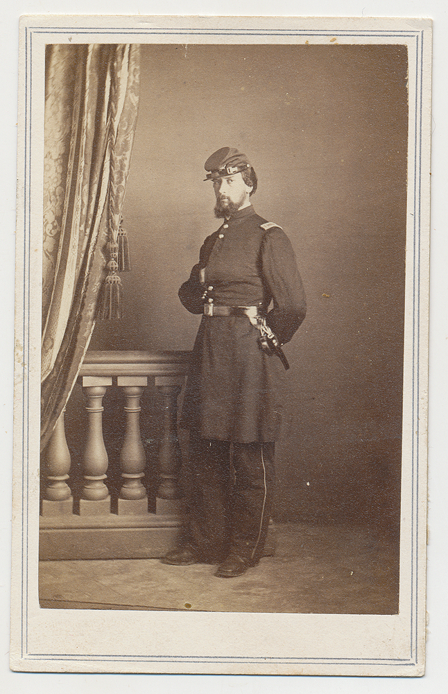 FULL STANDING VIEW OF FEDERAL 1ST LIEUTENANT BY A TENNESSEE ...