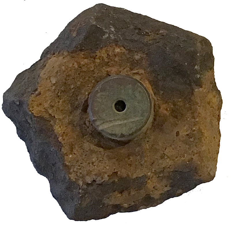CONFEDERATE FUSE ADAPTER/SHELL FRAGMENT RECOVERED IN ATLANTA, GA ...