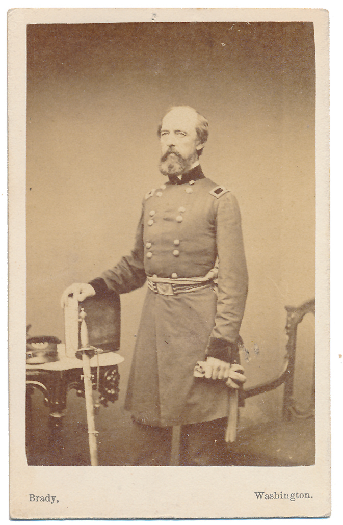 THREE-QUARTER STANDING CDV OF GENERAL WILLIAM W. MORELL BY BRADY ...